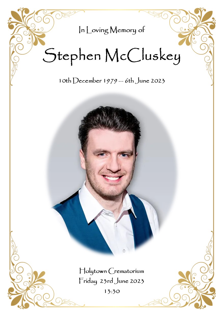 Stephen McCluskey - Peter McCluskey